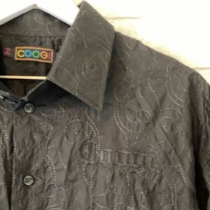 COOGI | Shirts | Coogi Luxe Vintage Spellout Button Down Shirt | Poshmark